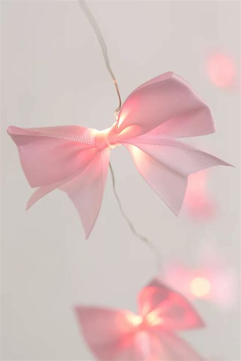 Bow String Lights Urban Outfitters