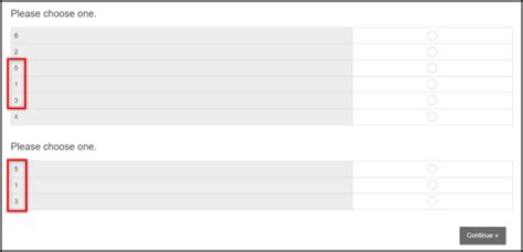randomizing response options in groups surveys