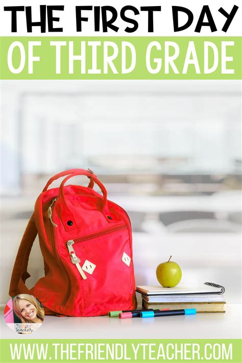 First Day Of Third Grade Artofit