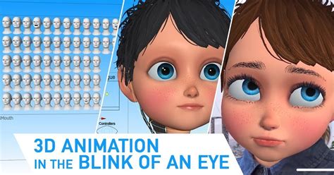 Polywink Accessible Facial Animation