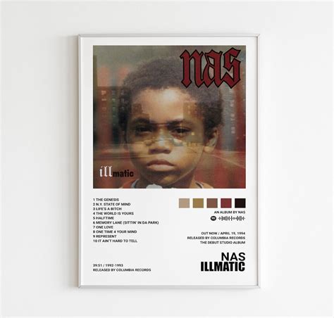 Lil Nas Posters Illmatic Poster Lil Nas X Montero Album Cover