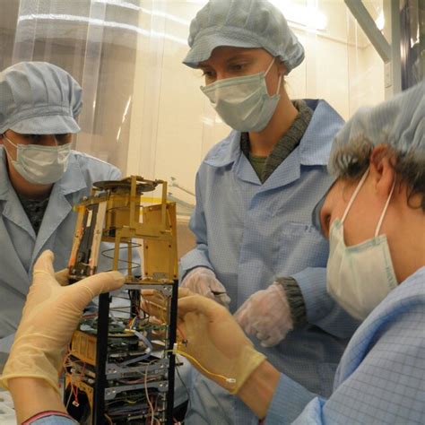 Assembly Of Czech Cubesatellite Vzlusat 1 With Miniature Lobster Eye Download Scientific