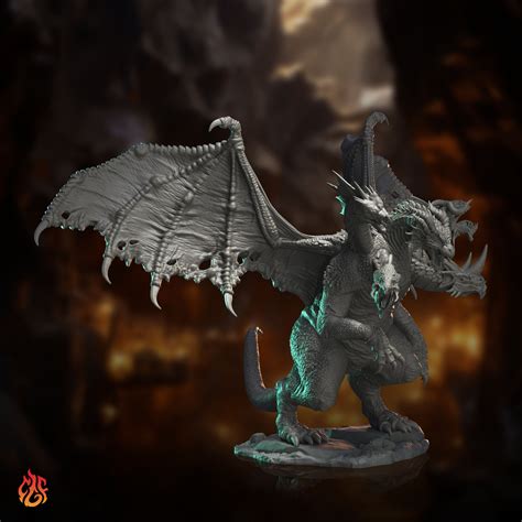 ♟ Tiamat・fichier 3d Pour Impression 3d・cults