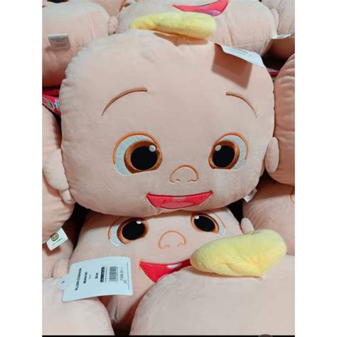 Character Cocomelon Pillow Head Stuff Toy Mall Pull Out Shopee