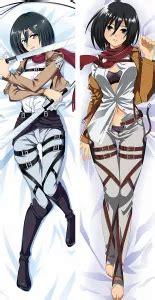 🔥attack On Titan Mikasa Ackerman Dakimakura Anime Body Pillow And Case