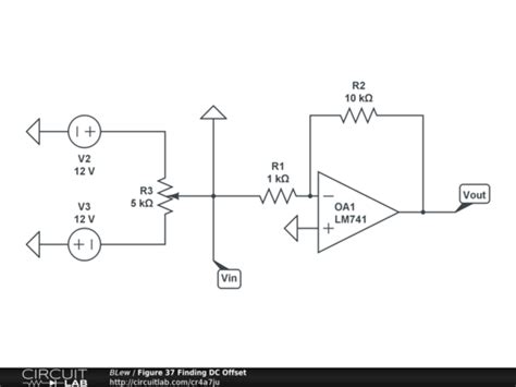 Figure Finding DC Offset CircuitLab