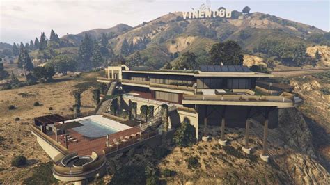 The Vinewood Residence Gta Online A Safehouse In The Hills Youtube
