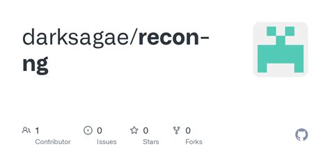 GitHub Darksagae Recon Ng