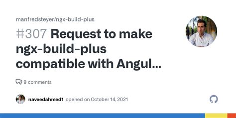 Request To Make Ngx Build Plus Compatible With Angular CLI V Issue Manfredsteyer Ngx