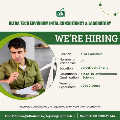 Were Hiring Eia Executives Exciting Opportunity At Ultra Tech