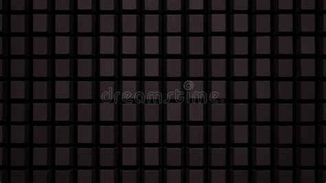 Blank Keyboard Grid Wall Concept Keys Black Stock Illustration