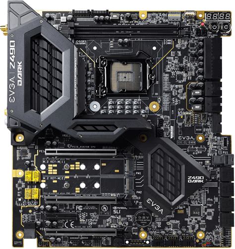 EVGA представила системные платы Z490 Dark и Z490 FTW WiFi