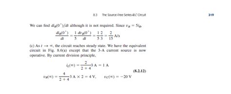 Resistors Transient Analysis Initial Conditions In Book Electrical