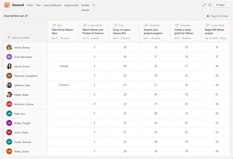 Assignments And Grades In Your Class Team Microsoft Support