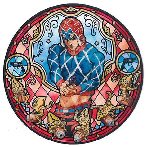 Disc Art Guido Mista Jojos Bizarre Adventure Golden Wind Bandai Shin Sekai