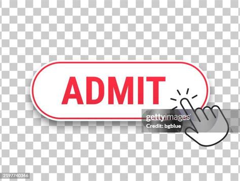 Admit 3d Click Web Button With Hand Cursor On Blank Background High Res Vector Graphic Getty