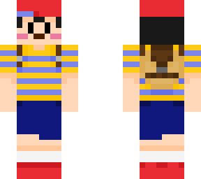 Earthbound Minecraft Skins