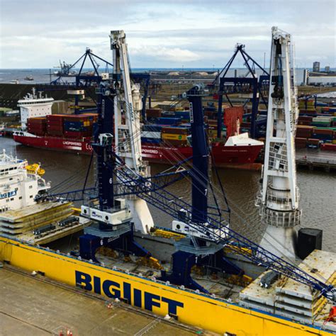 Two New Fully Electric Cranes At Tees Dock Offer Sustainability Boost