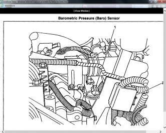 Barometric Pressure Sensor Location
