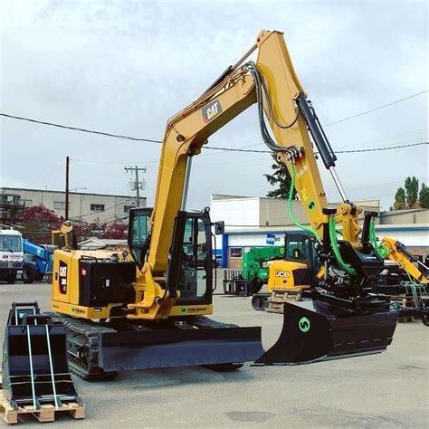 First Steelwrist Tiltrotator On A Cat 309 In The World Done By Pacific Jcb The Only Cat 309