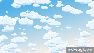 Animated Cartoon Clouds 