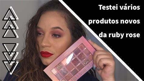 Testando LanÇamentos Da Ruby Rose Youtube Testando LanÇamentos Da Ruby Rose Youtube