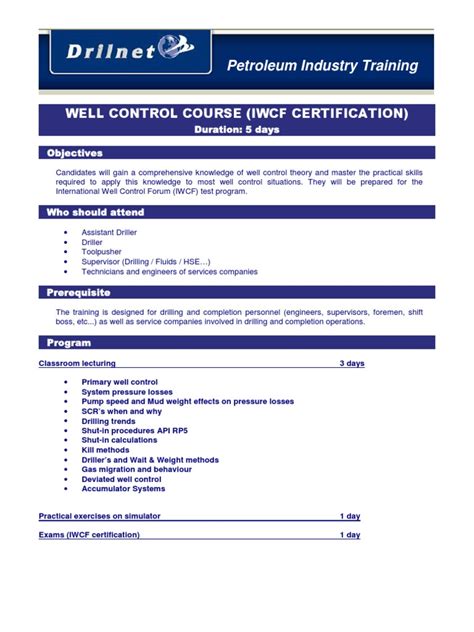 Document Control Certification Training Pl