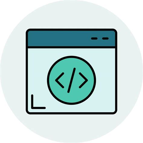 Web Programming Vector Icon 31015044 Vector Art At Vecteezy