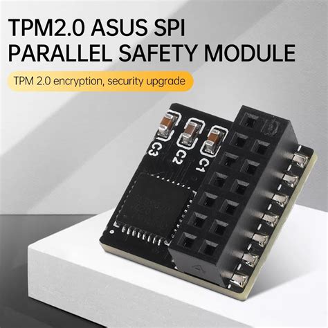 Tpm 2 0 Spi Parallel Encryption Safety Module 14 Pin Spi Remote Card Board Encryption Security