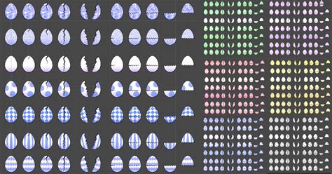 Egg Cartoontype Vol 2 2d Icons Unity Asset Store