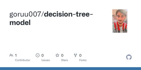 github goruu007 decision tree model