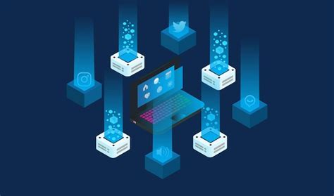 Premium Vector Laptop Isometric Design With Lighting Effect