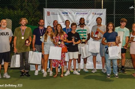 Tennis Sophia Biolay Et Sacha Colleu Remportent Le 16e Open De Saint Barth R Saintbarthelemy