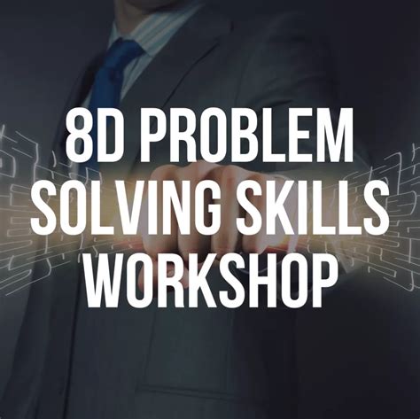 8d Problem Solving Skills Workshop People Skills Emotional Intelligence