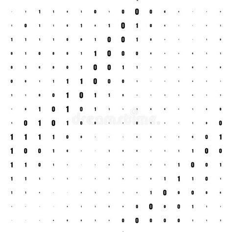 Binary Computer Code Background Stock Vector Illustration Of Pattern