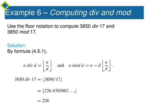From Quotient Remainder Theorem To Euclidean Algorithm For Gcd Ppt