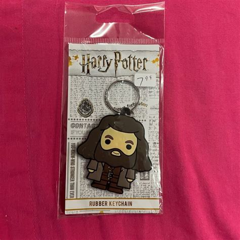 Harry Potter Chibi Hagrid Rubber Keychain The Geek Shack