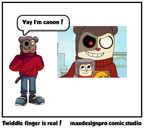 Twiddle Finger Is Real Comic Studio