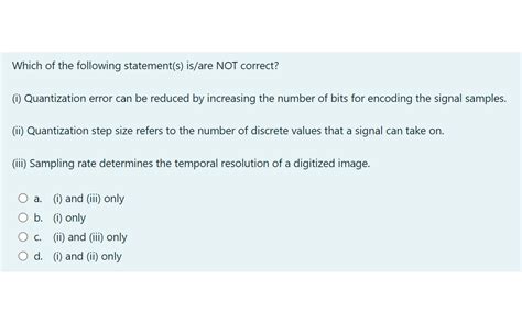 solved which of the following statement s ﻿is are not