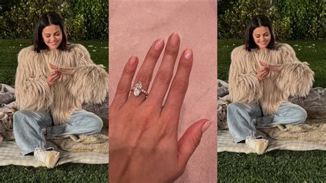 Selena Gomez Gets Engaged To Benny Blanco Looking Absolutely Adorable