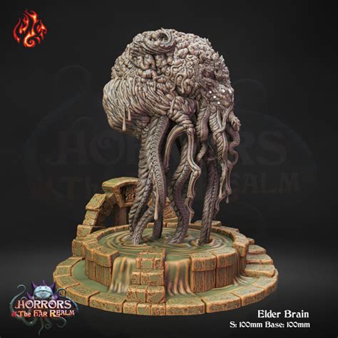 3d Printable Elder Brain By Crippled God Foundry