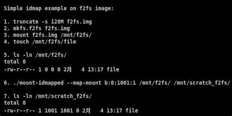 f2fs file system adding support for idmapped mounts filesystems