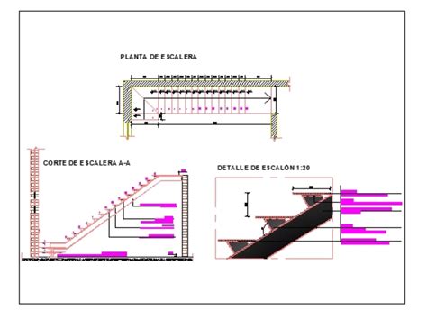 Staircase Elevation In Dwg 14862 Kb Cad Library
