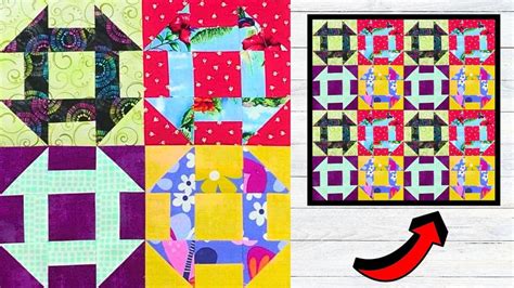 How To Make A Mini Churn Dash Quilt Block Diy Joy How To Make A Mini Churn Dash Quilt Block Diy Joy