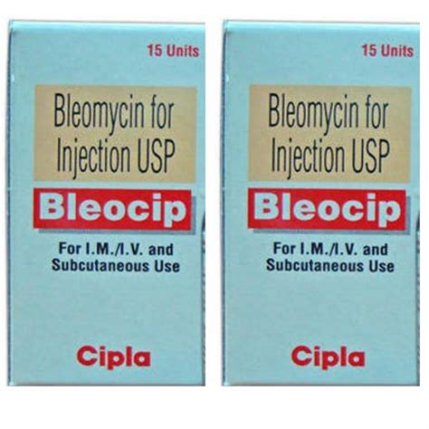 Bleocip Bleomycin Injection Dosestrength 15 Units At ₹ 59142vial