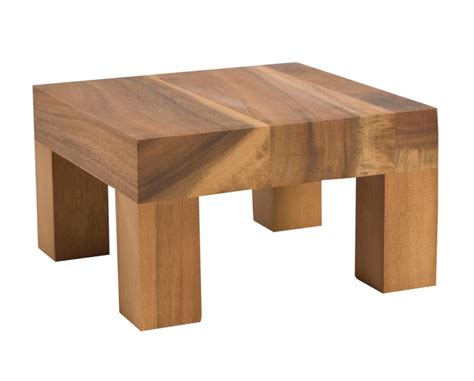 Acacia Wood Square Risers