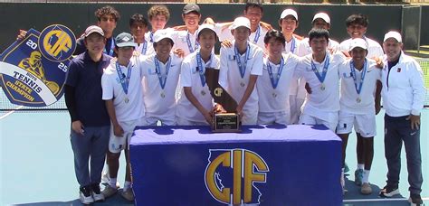 Rishvanth Krishna Lifts University High Of Irvine Boys Tennis Team To