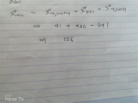 16 At Infinite Dilution The Equivalent Conductances Of Chcoona Hcl