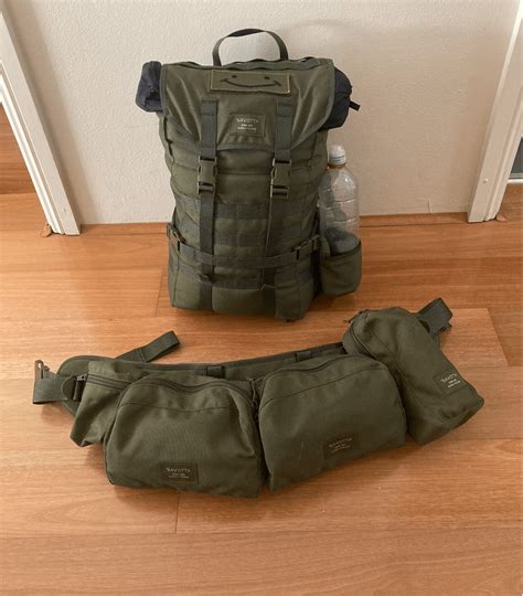 Overnighter Jaakari S Jaakari L Belt With Pouches R Savotta