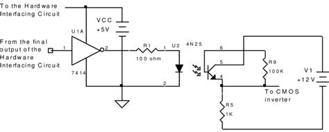 2 6 buffer and opto isolation circuit download scientific diagram
